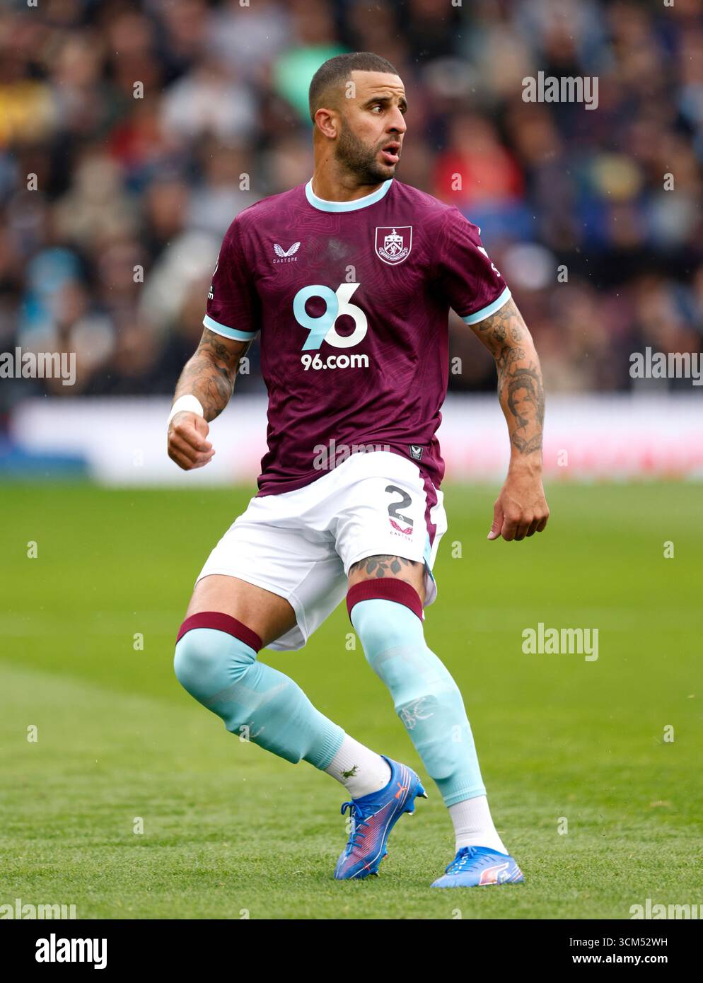 Burnley's Kyle Walker during the Premier League match at Turf Moor ...