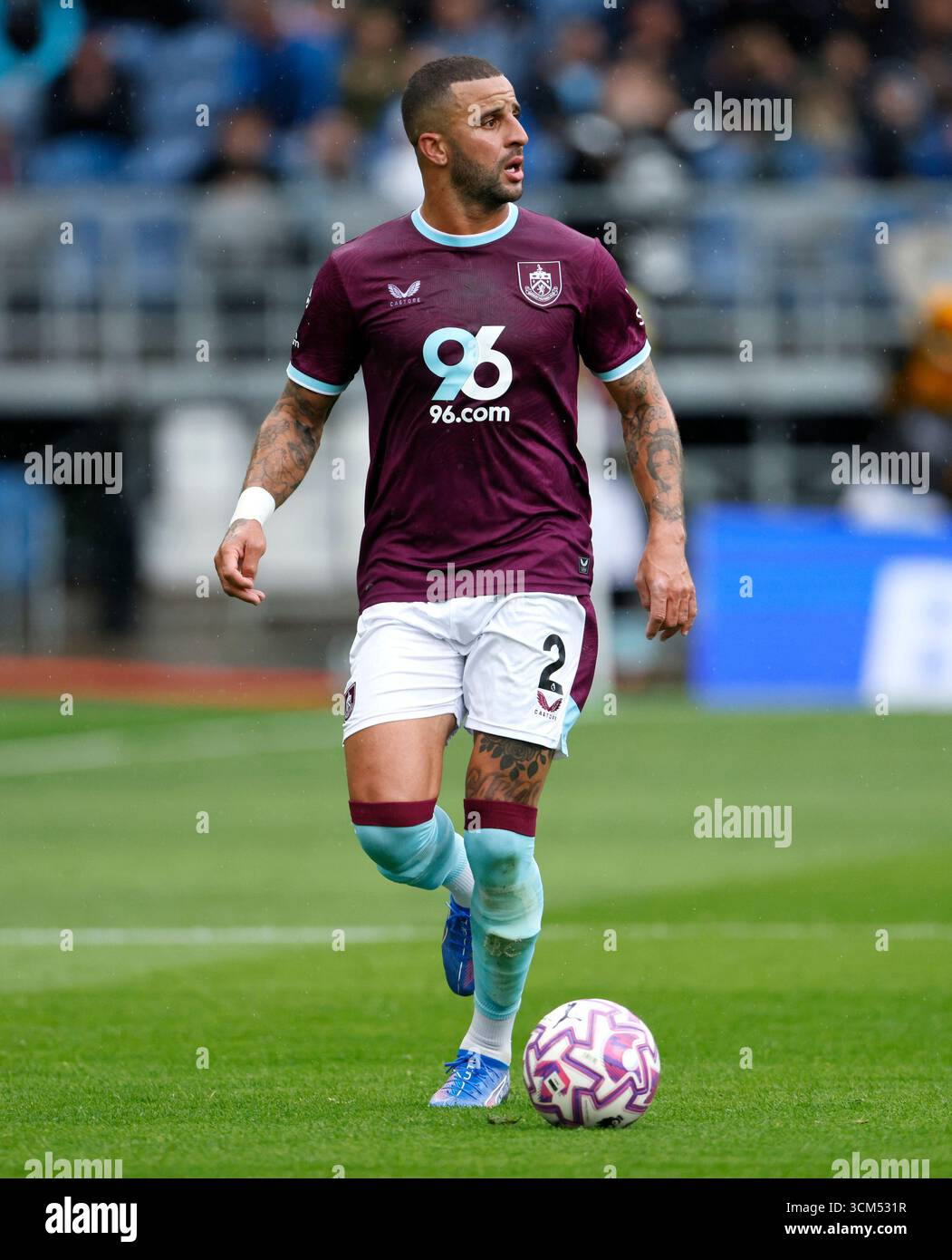 Burnley's Kyle Walker during the Premier League match at Turf Moor ...