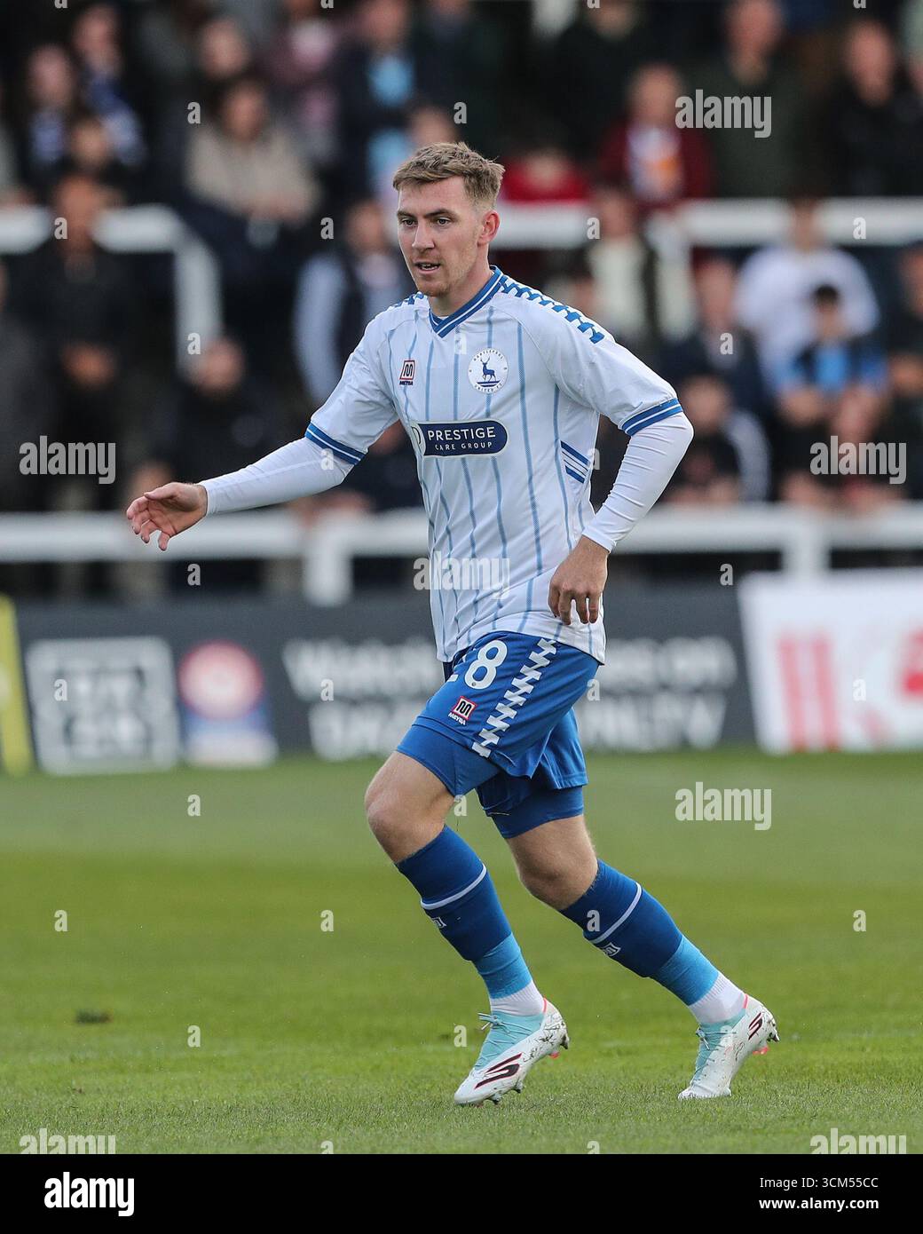 Hartlepool United's Matty Daly in action during the The Enterprise ...