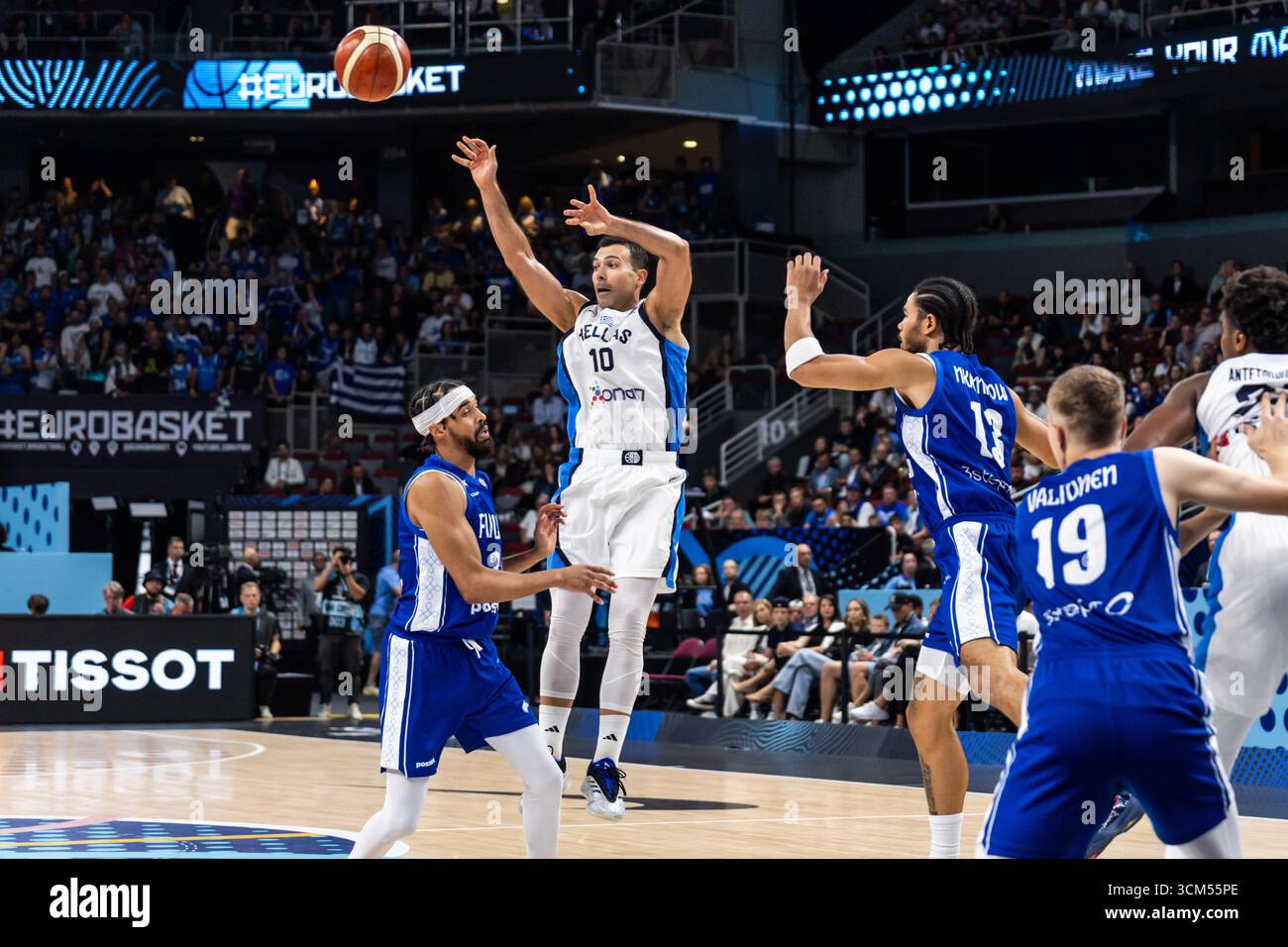 14.09.2025, Riga Arena, Riga, LAT, Eurobasket 205, Basketball ...