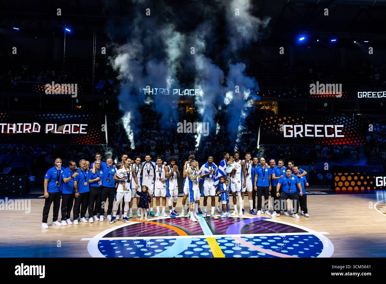 14.09.2025, Riga Arena, Riga, LAT, Eurobasket 205, Basketball ...