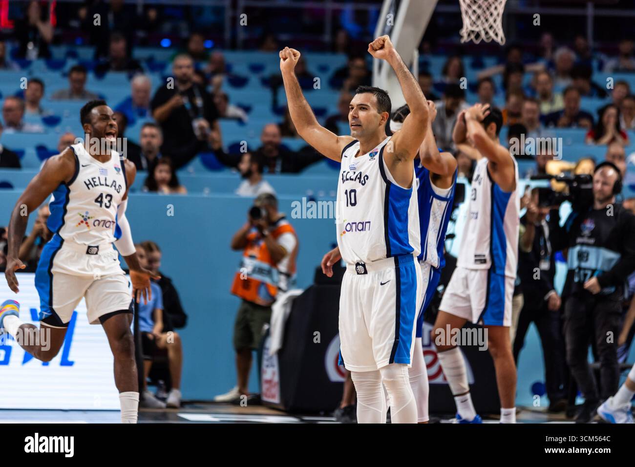 14.09.2025, Riga Arena, Riga, LAT, Eurobasket 205, Basketball ...