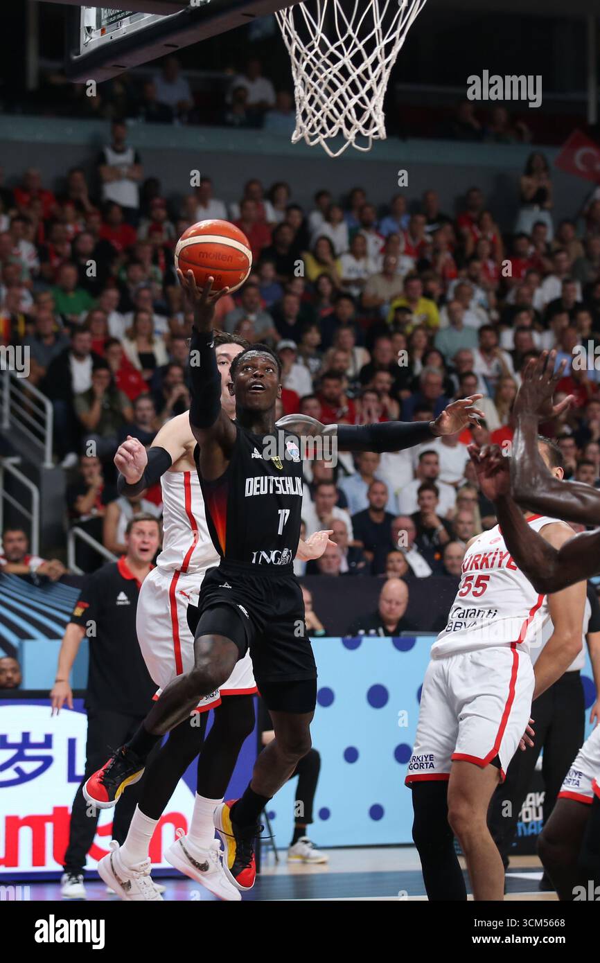 Riga, Latvia. 14th Sep, 2025. Basketball: European Championship ...