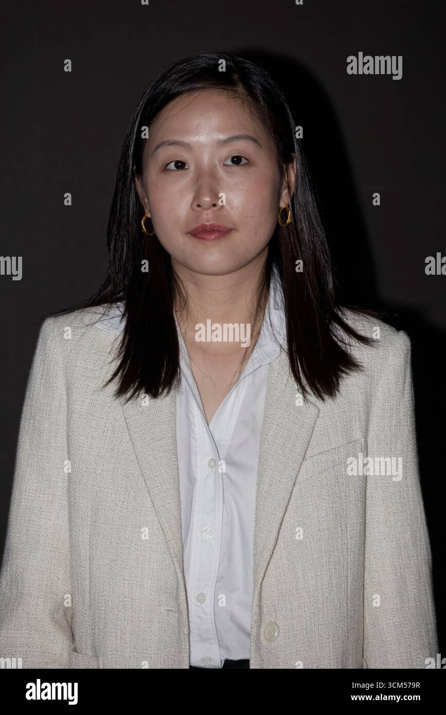 Paris, France. 14 Sep, 2025. CEO 3i Ye Yu attends the inauguration of the 3i pop-up store on ...
