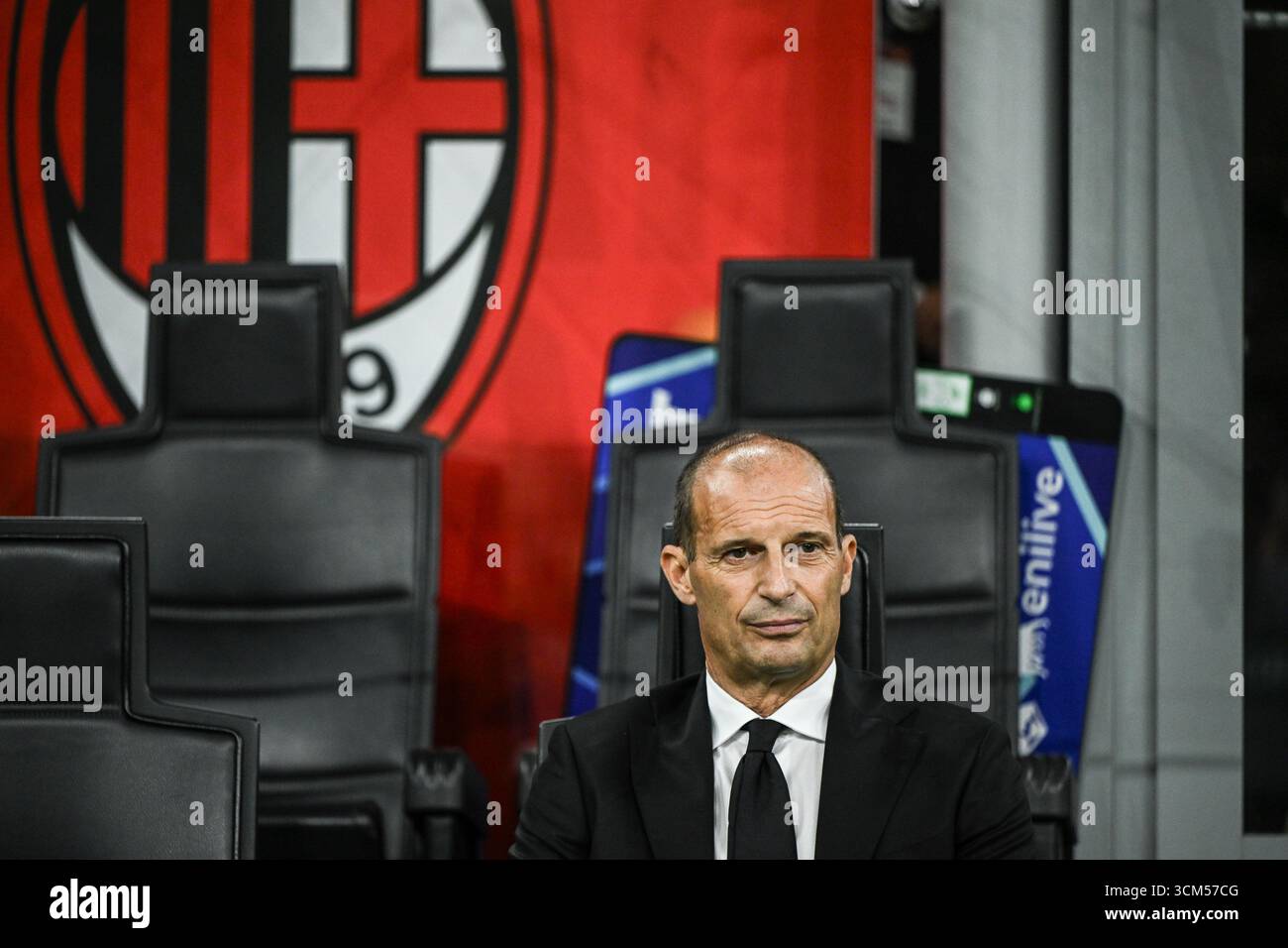 Massimiliano Allegri Head Coach of AC Milan, during the Italian Serie A ...
