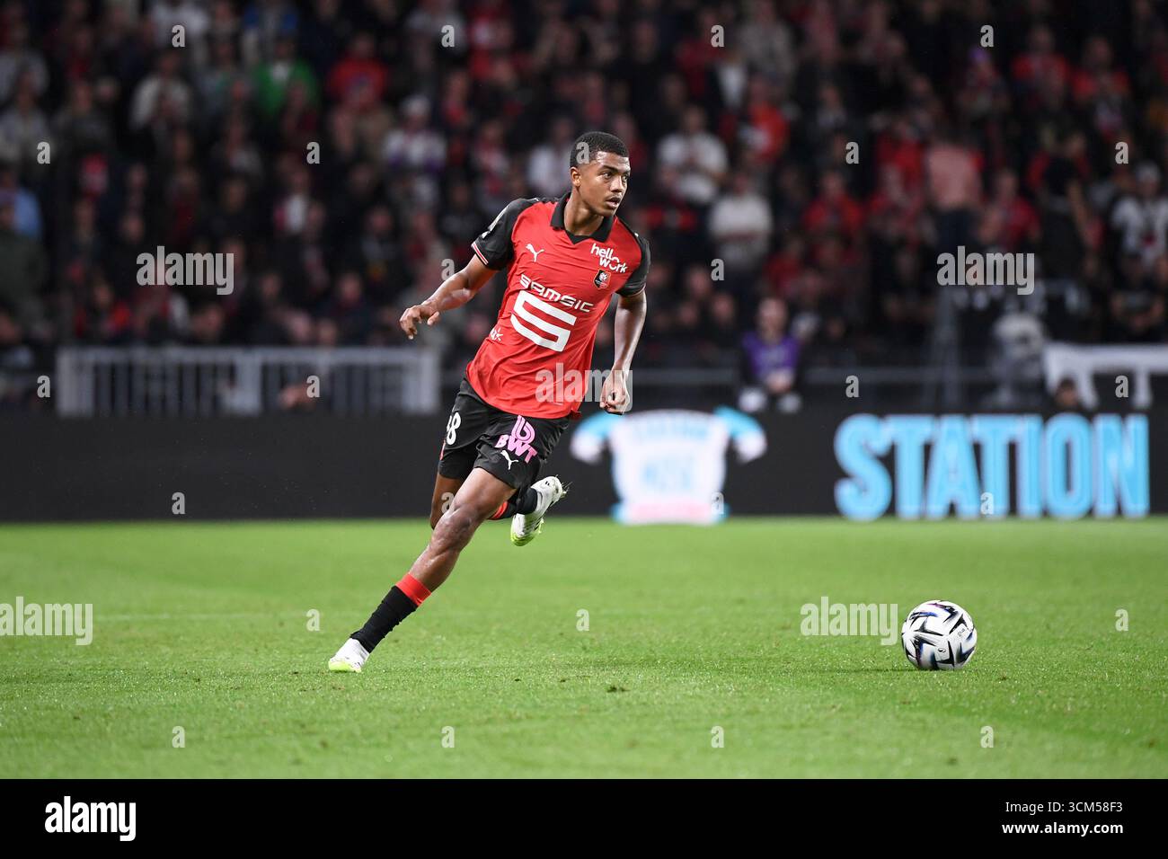 48 Abdelhamid AIT BOUDLAL (srfc) during the Ligue 1 McDonald's match ...