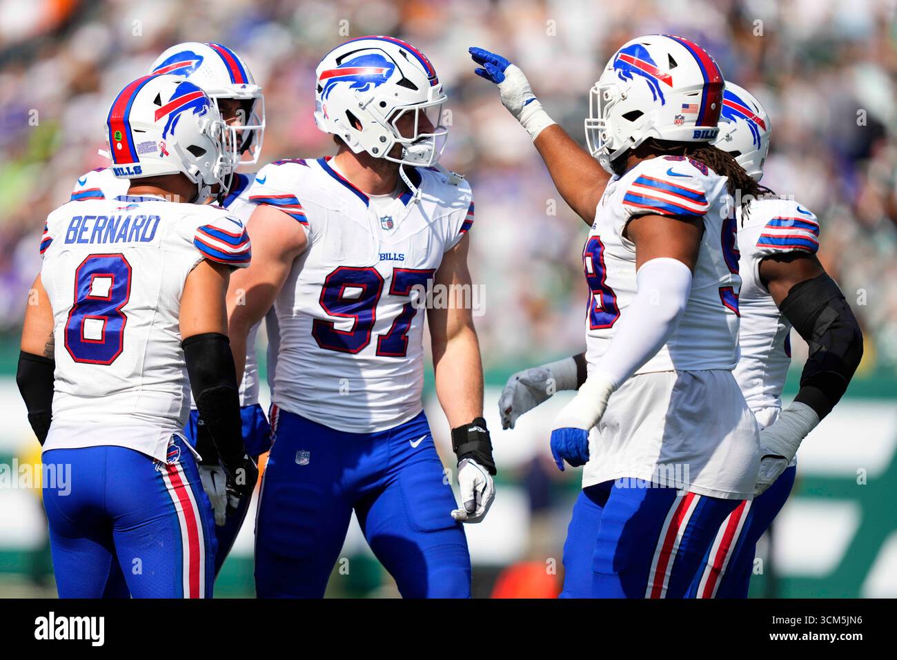 =b8, defensive end Joey Bosa (97) and defensive tackle T.J. Sanders (98 ...
