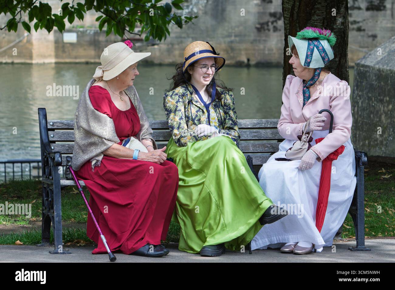 Jane Austen festival fans taking part in the world-famous 2025 Grand ...