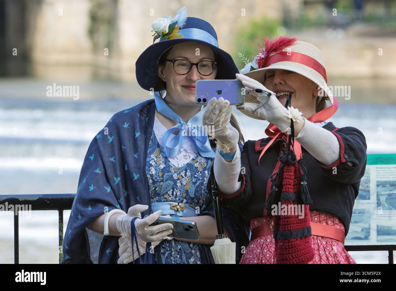 Jane Austen festival fans taking part in the world-famous 2025 Grand ...