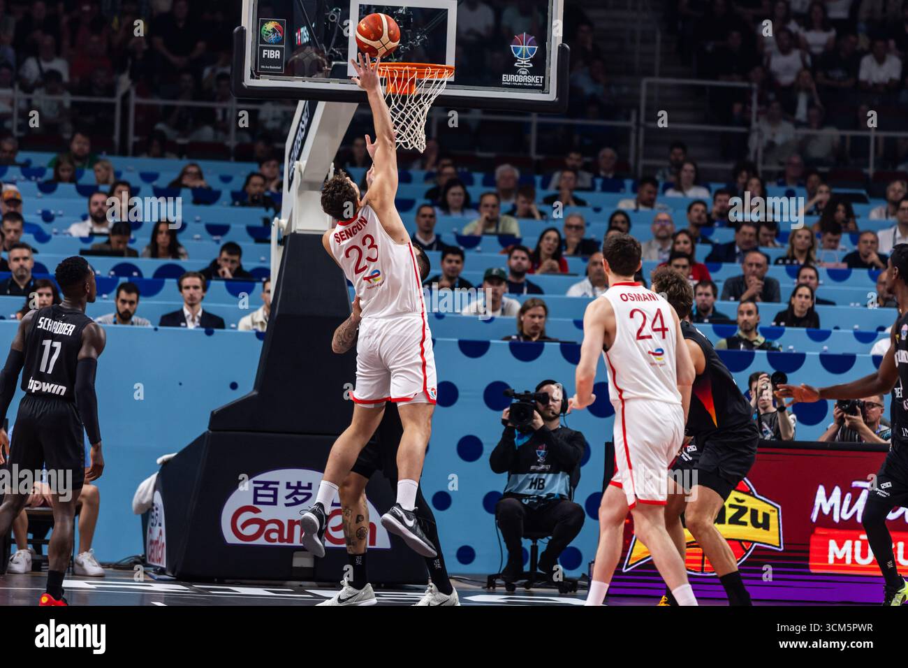 14.09.2025, Riga Arena, Riga, LAT, Eurobasket 205, Basketball ...