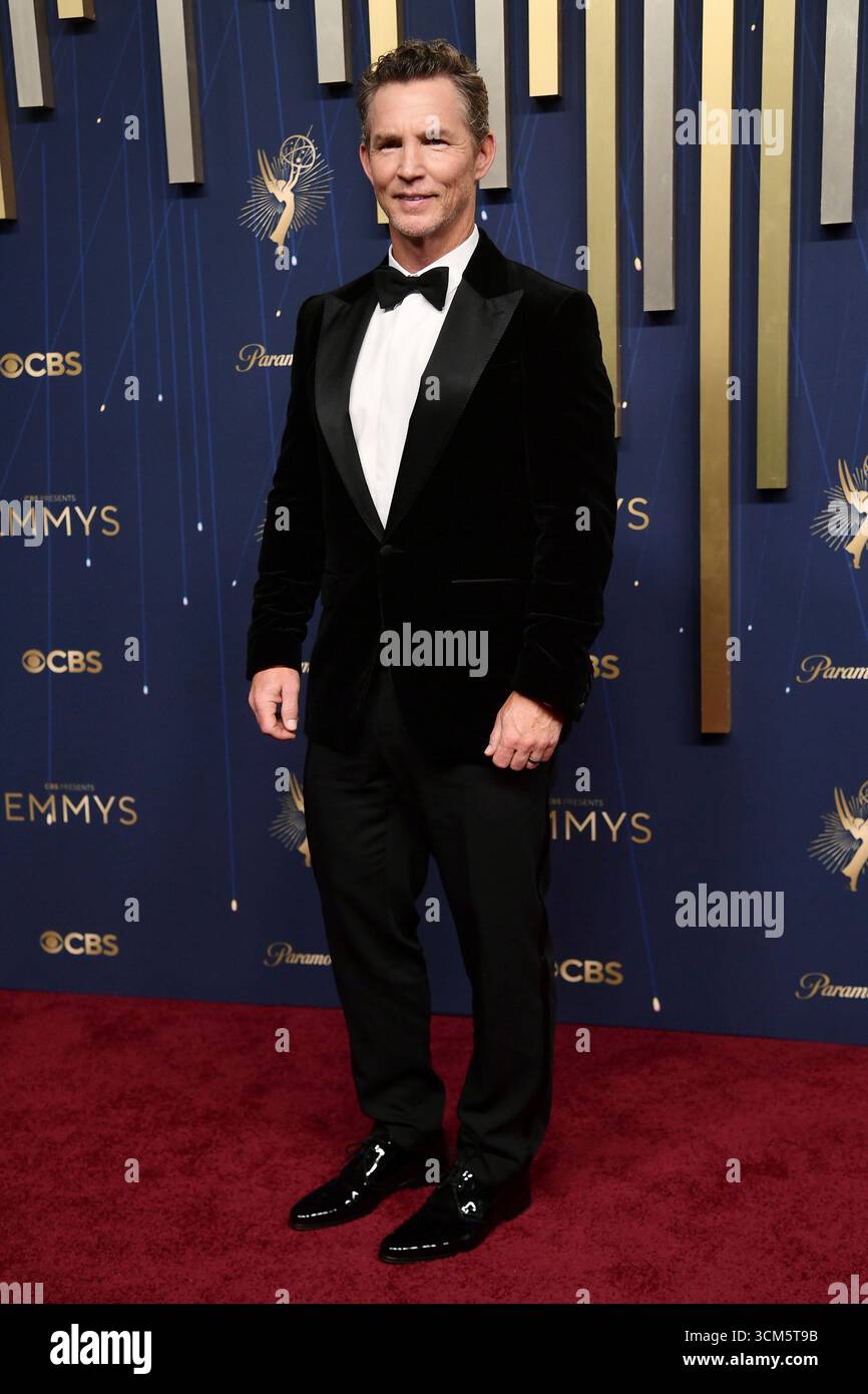Shawn Hatosy arrives at the 77th Primetime Emmy Awards on Sunday, Sept ...