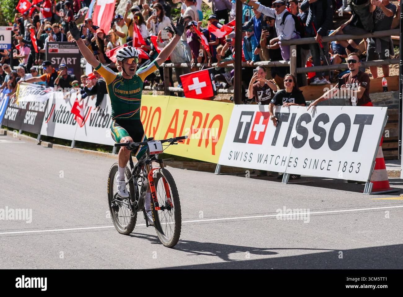 14/09/2025, Crans-Montana, Valais 2025 UCI Mountain Bike World ...