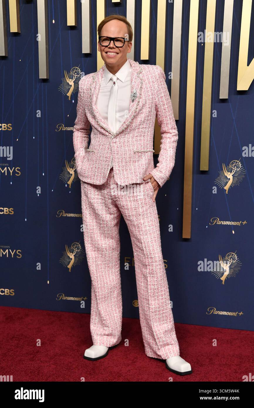 Jeff Hiller arrives at the 77th Primetime Emmy Awards on Sunday, Sept ...
