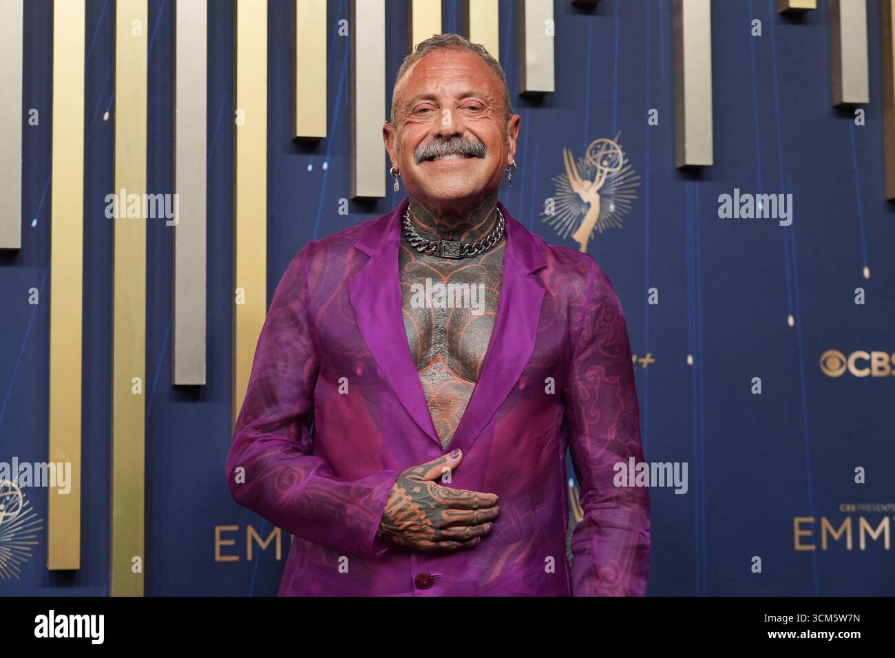 Brad Carpenter arrives at the 77th Primetime Emmy Awards on Sunday ...