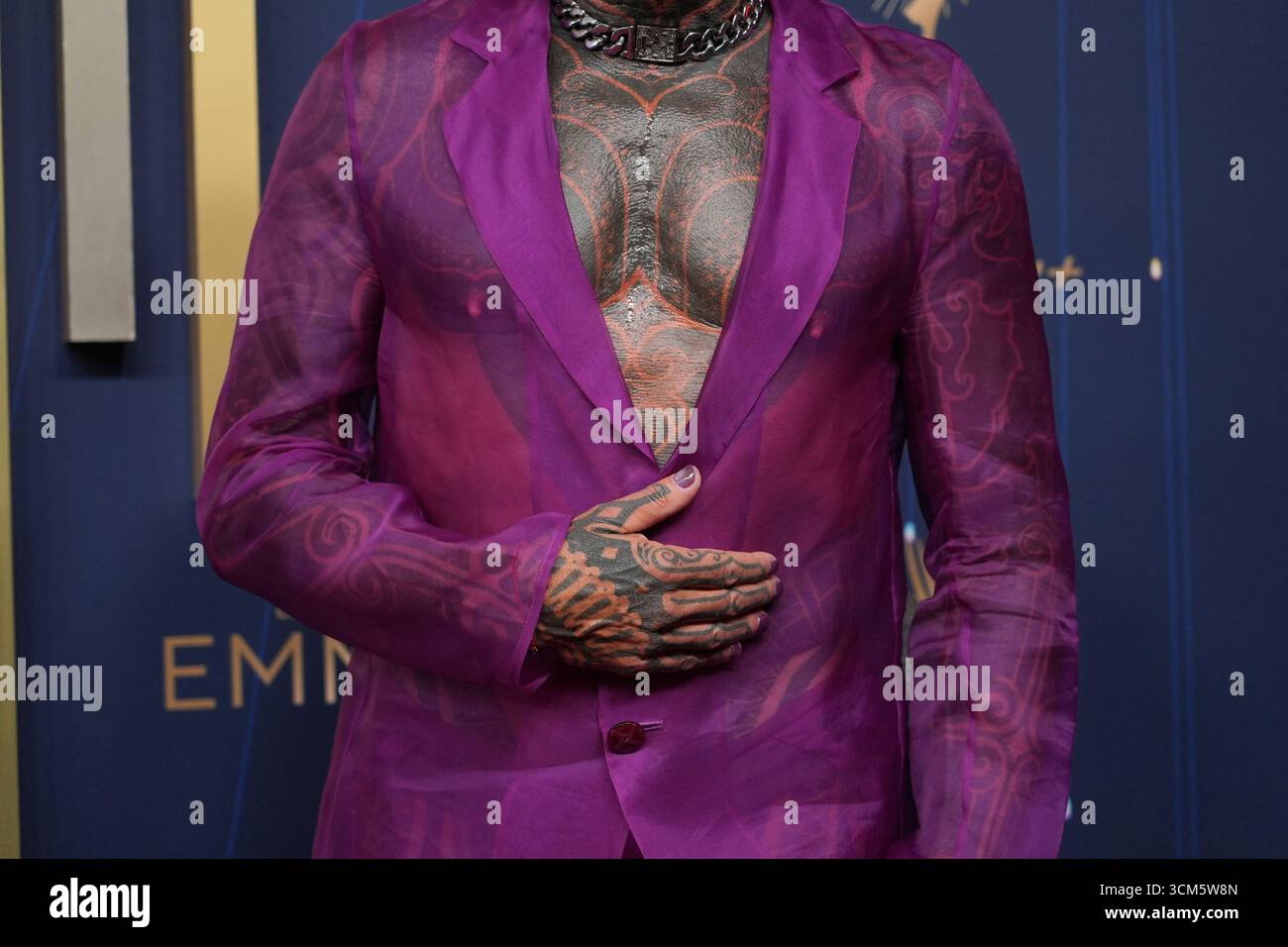 Brad Carpenter arrives at the 77th Primetime Emmy Awards on Sunday ...