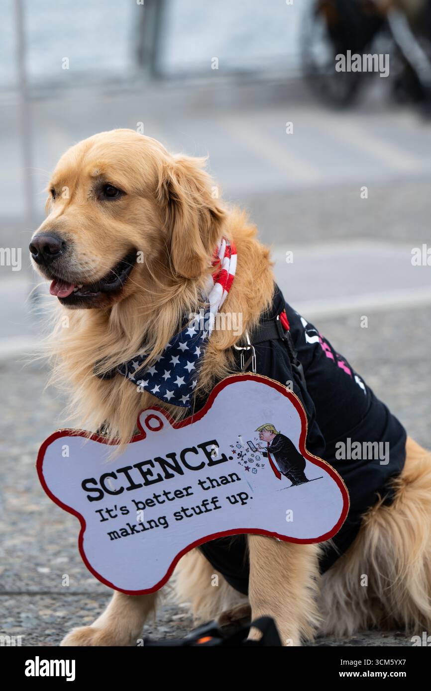 Seattle, USA. 14th Sep 2025. 1:00pm The stand up for truth, our health ...