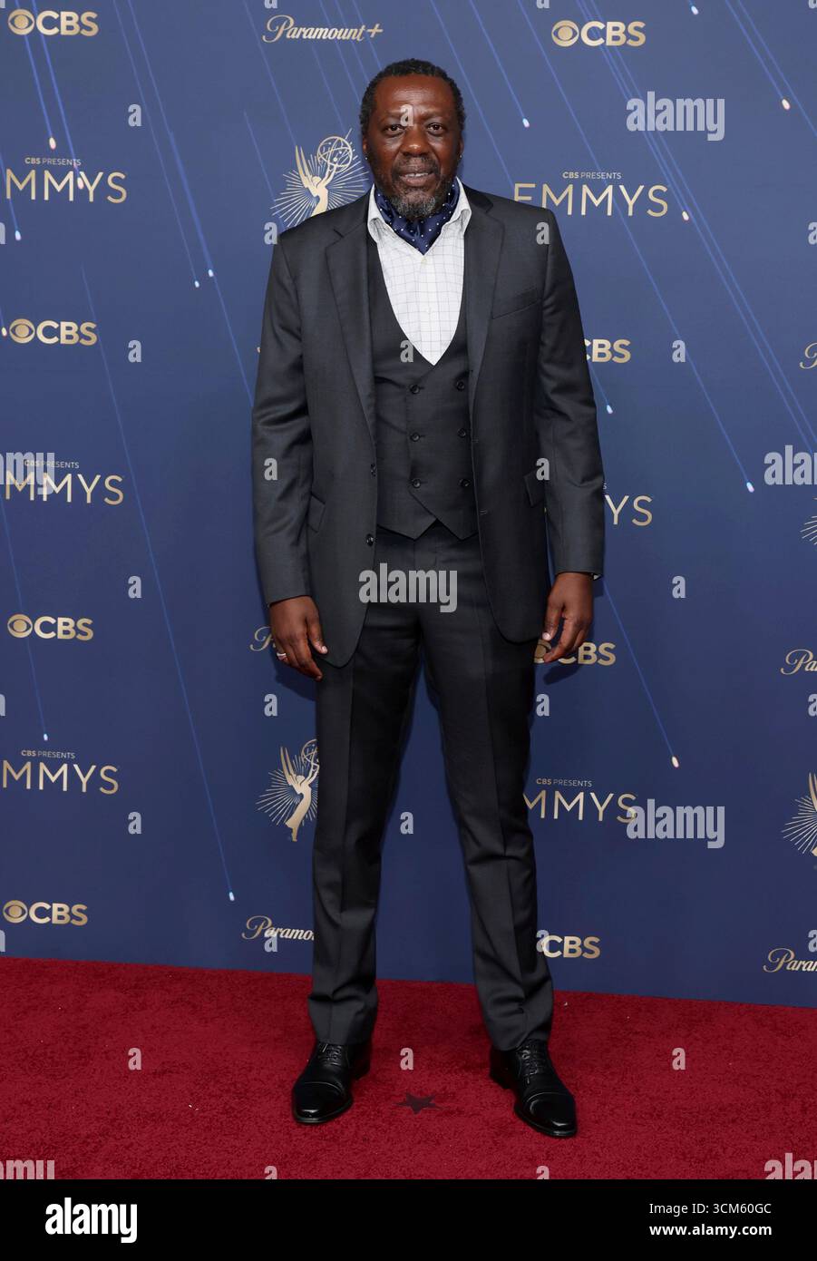 Edwin Lee Gibson arrives at the 77th Emmy Awards on Sunday, Sept. 14 ...
