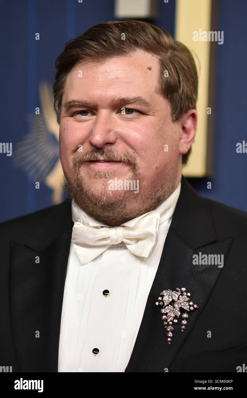 Michael Chernus arrives at the 77th Primetime Emmy Awards on Sunday ...