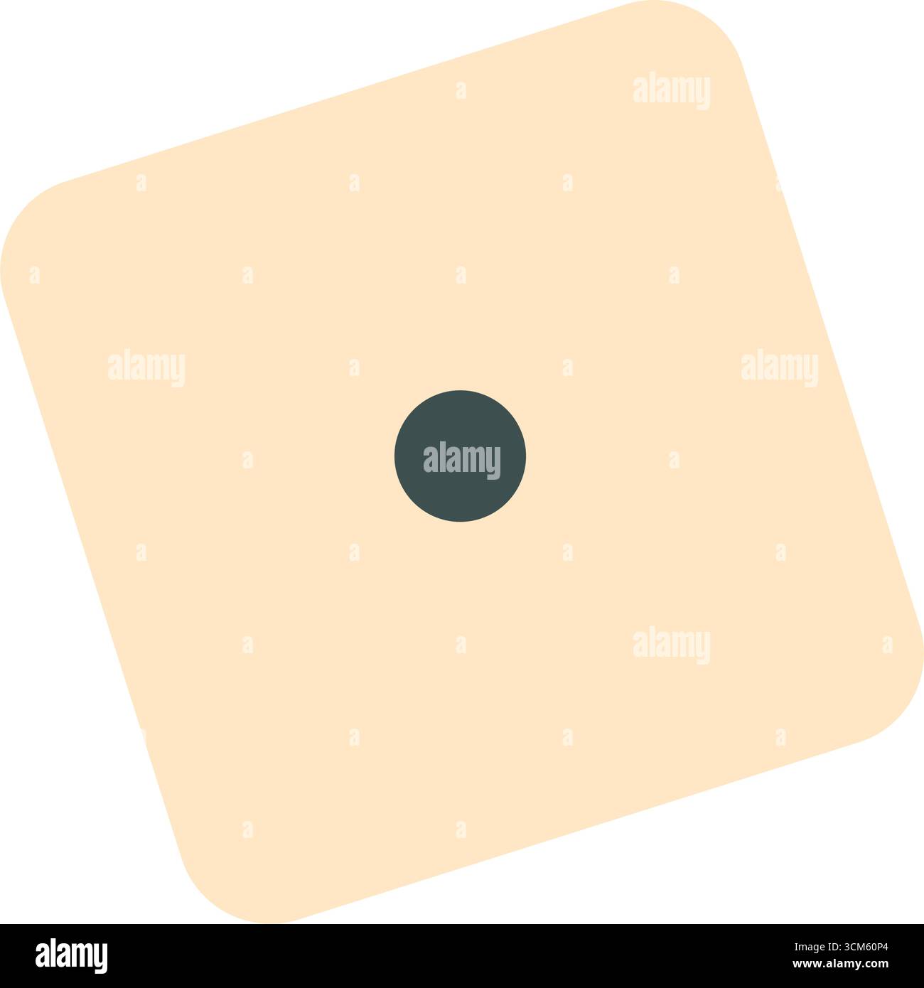 Flat Dice Cube For Boardgame Stock Vector Image & Art - Alamy