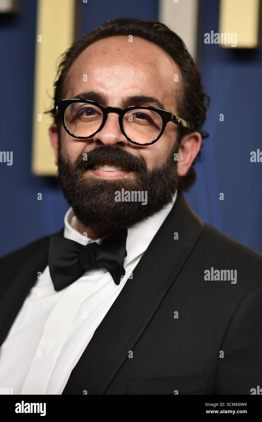 Mohamad El Masri arrives at the 77th Primetime Emmy Awards on Sunday ...