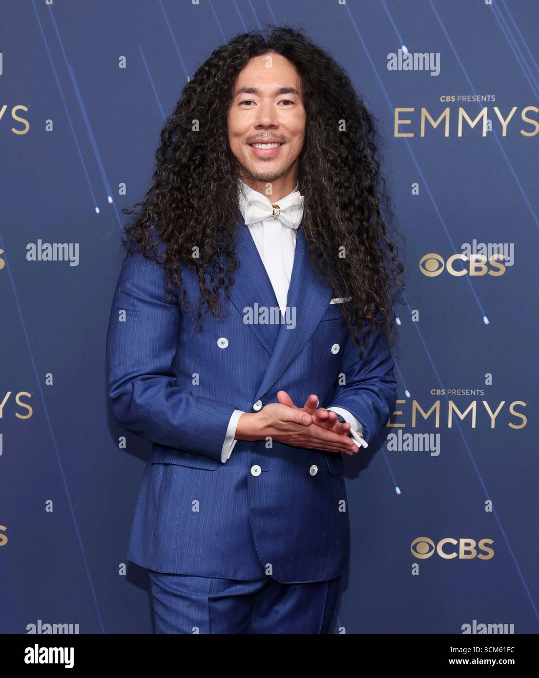 Cole Walliser arrives at the 77th Emmy Awards on Sunday, Sept. 14, 2025 at the Peacock Theater ...