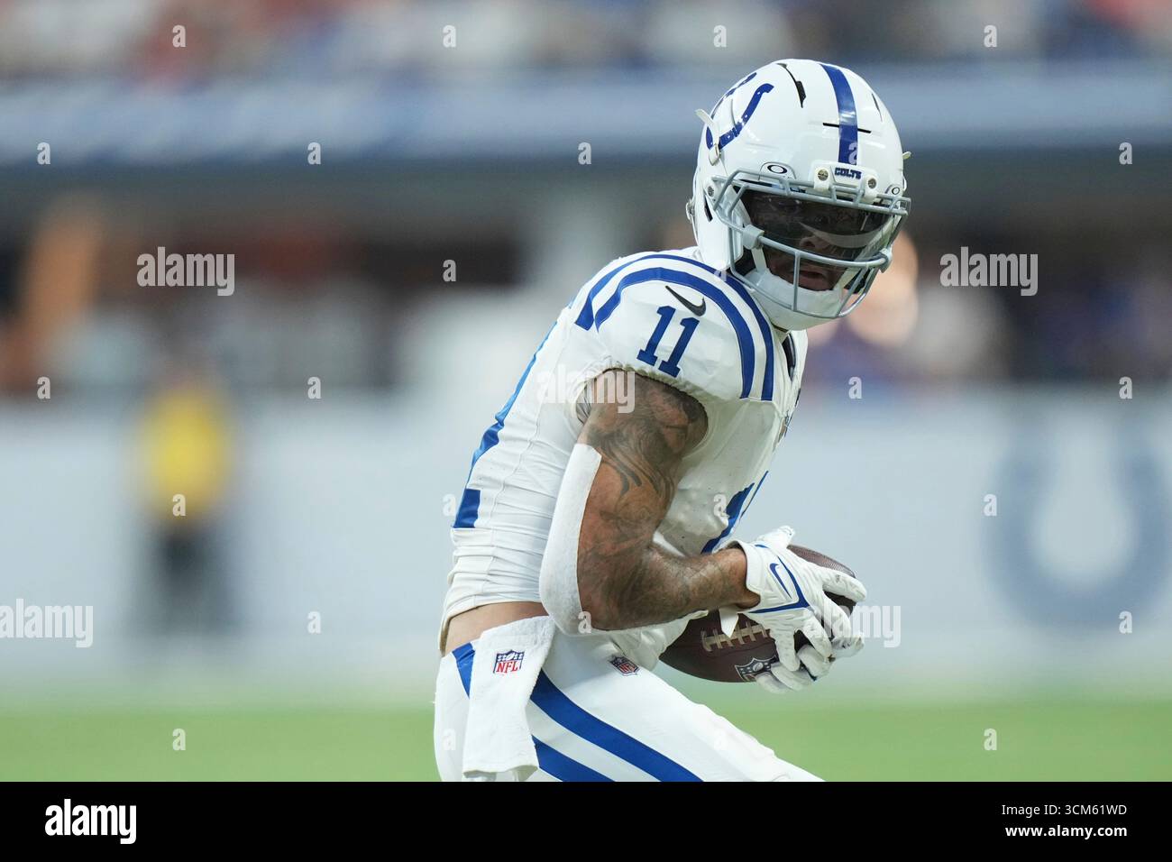 Indianapolis Colts wide receiver Michael Pittman Jr. (11) runs during ...