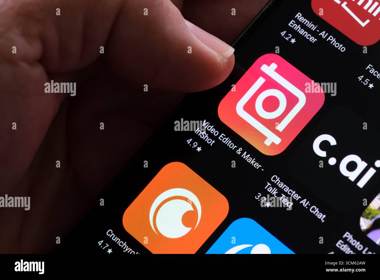 Inshot logo hi-res stock photography and images - Alamy