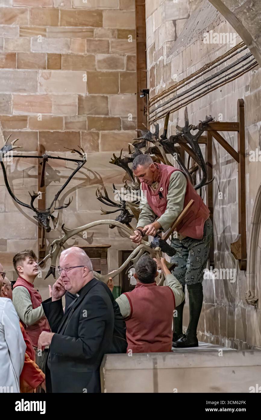 Abbots Bromley Horn Dance, Abbots Bromley, Staffordshire, UK. 8th ...