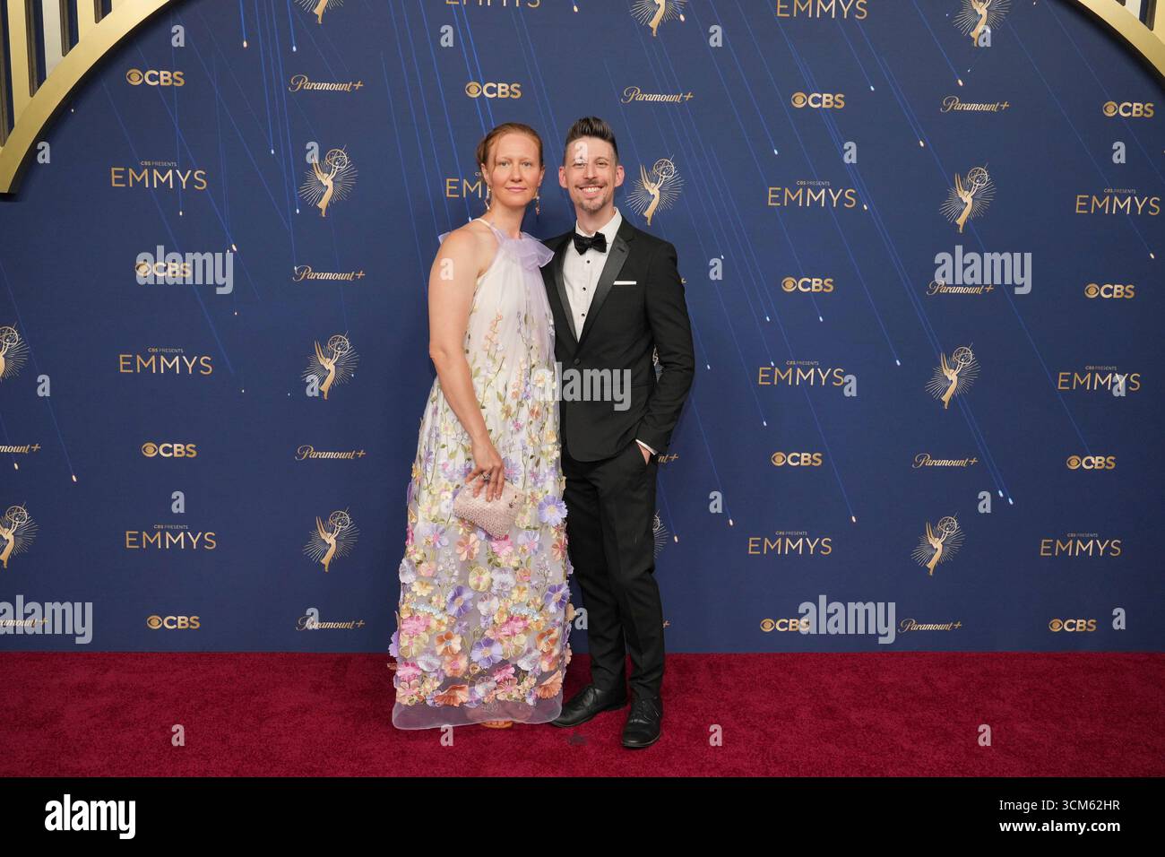 Kelsey Fox Bennett Boyd, left, and Ballard C. Boyd arrive at the 77th ...