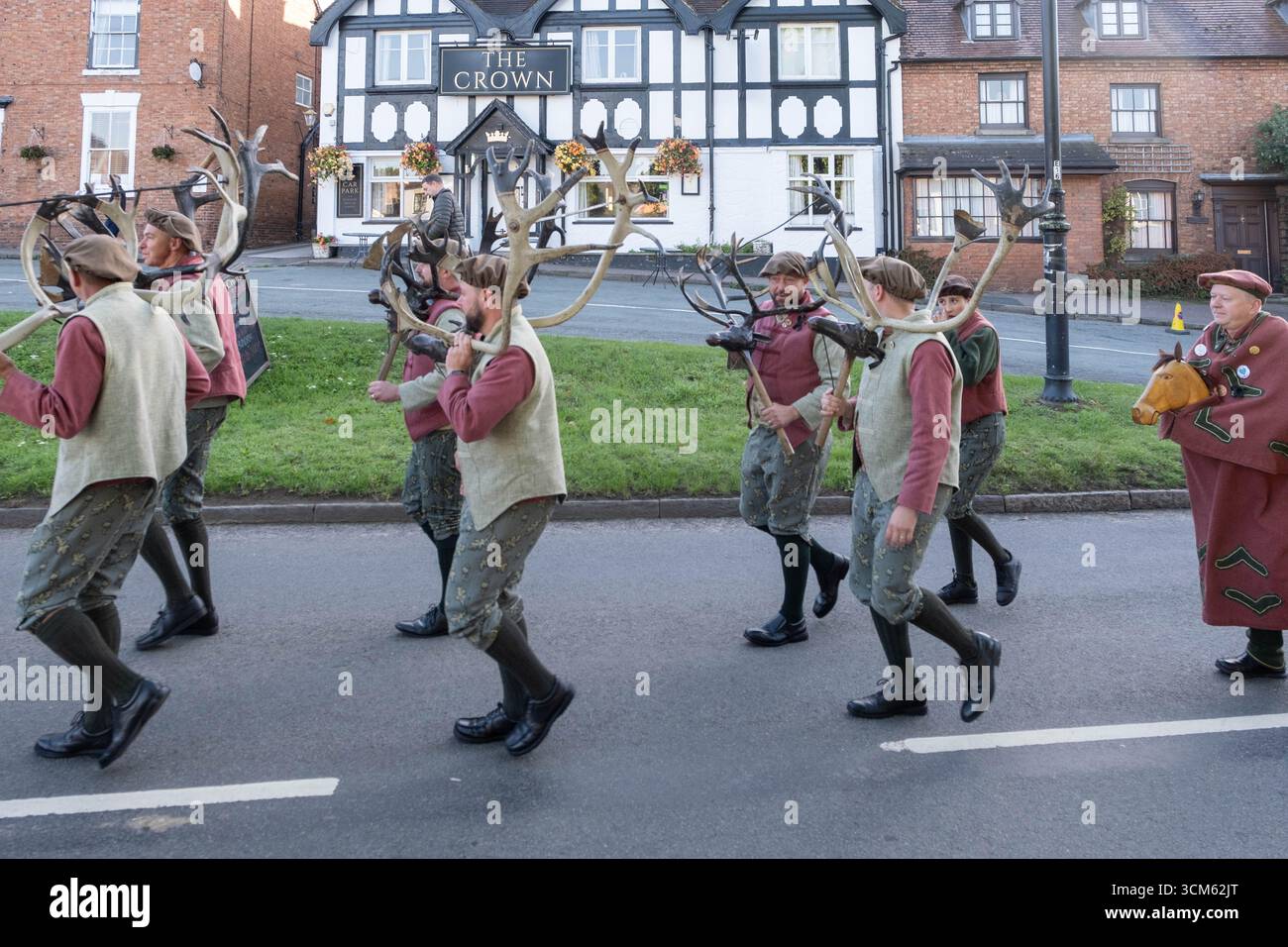 Abbots Bromley Horn Dance, Abbots Bromley, Staffordshire, UK. 8th ...