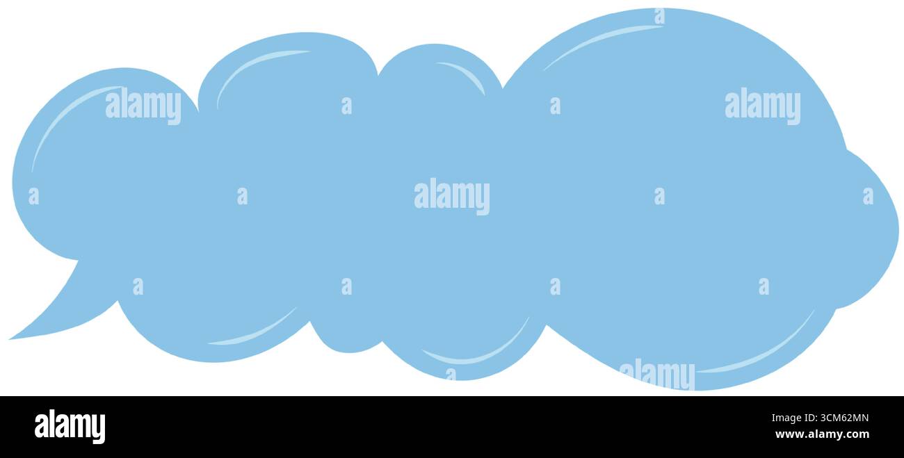 Hand blue background cloud Stock Vector Images - Alamy