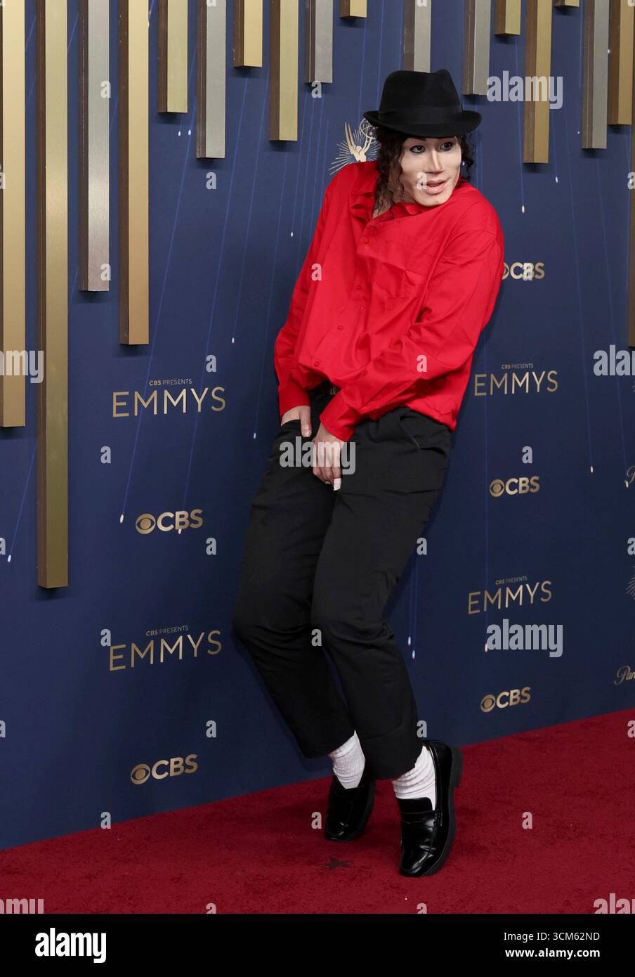 Kori King arrives at the 77th Emmy Awards on Sunday, Sept. 14, 2025 at ...