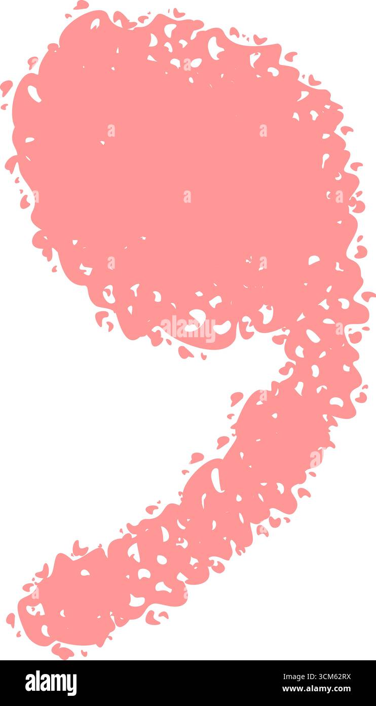 Comma punctuation mark Stock Vector Images - Alamy