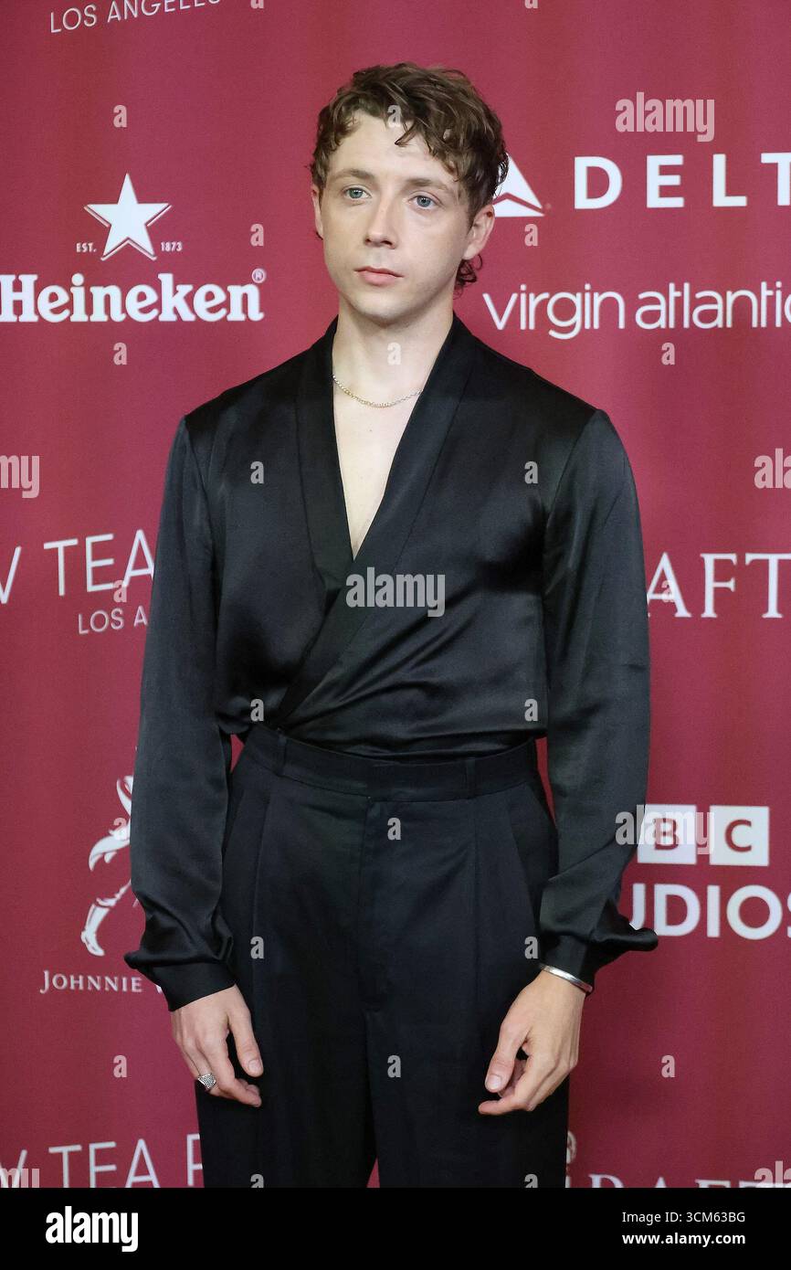 Gerran Howell attends the arrivals of BAFTA North America TV Tea at the ...