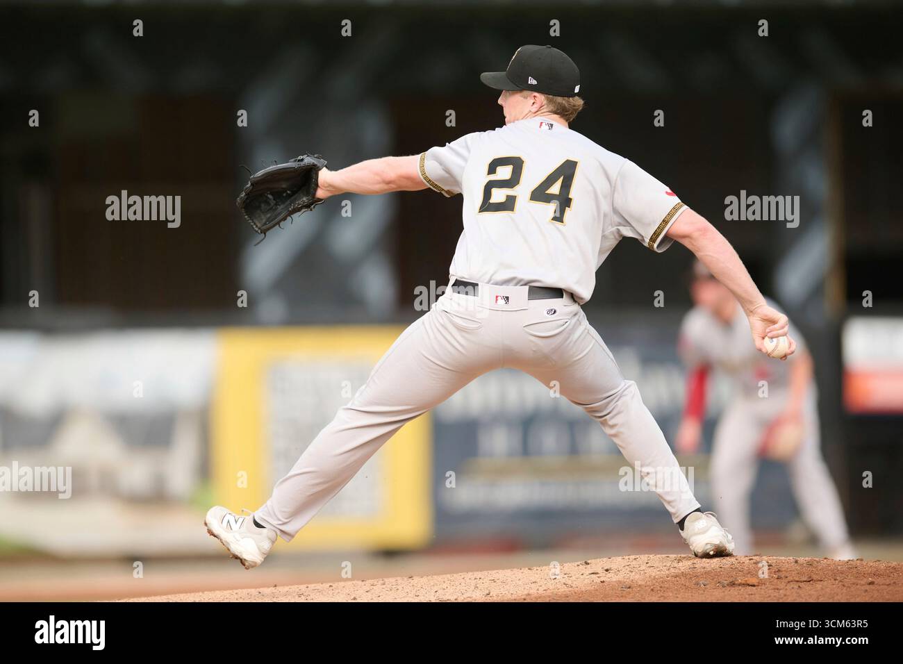 Rome Emperors starting pitcher Owen Murphy (24) delivers a pitch during ...