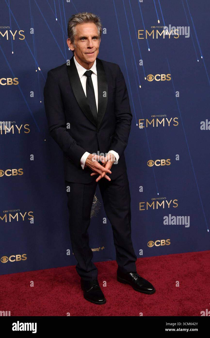 Ben Stiller arrives at the 77th Primetime Emmy Awards on Sunday, Sept ...