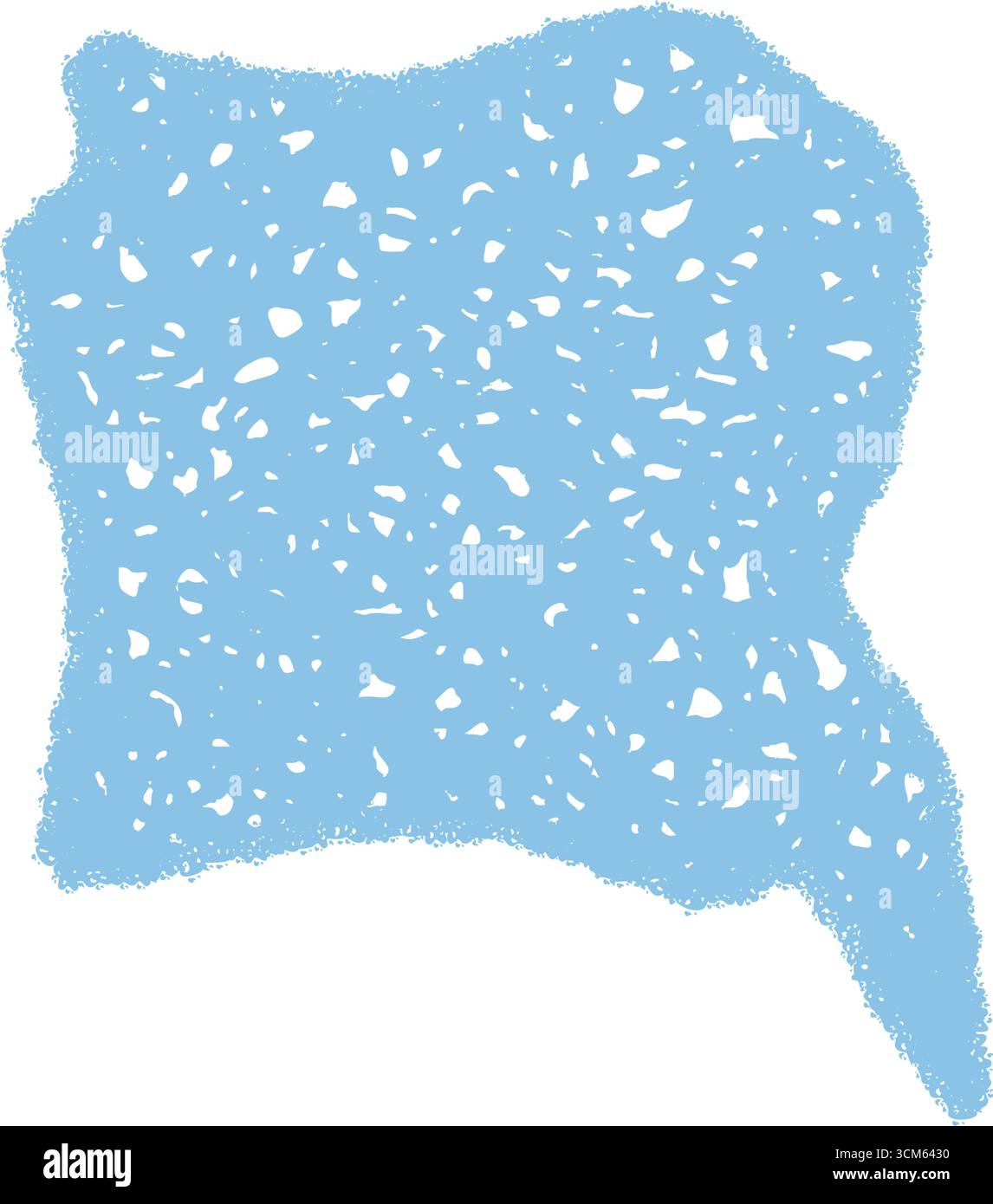 Abstract crayon speech bubble Stock Vector Images - Alamy