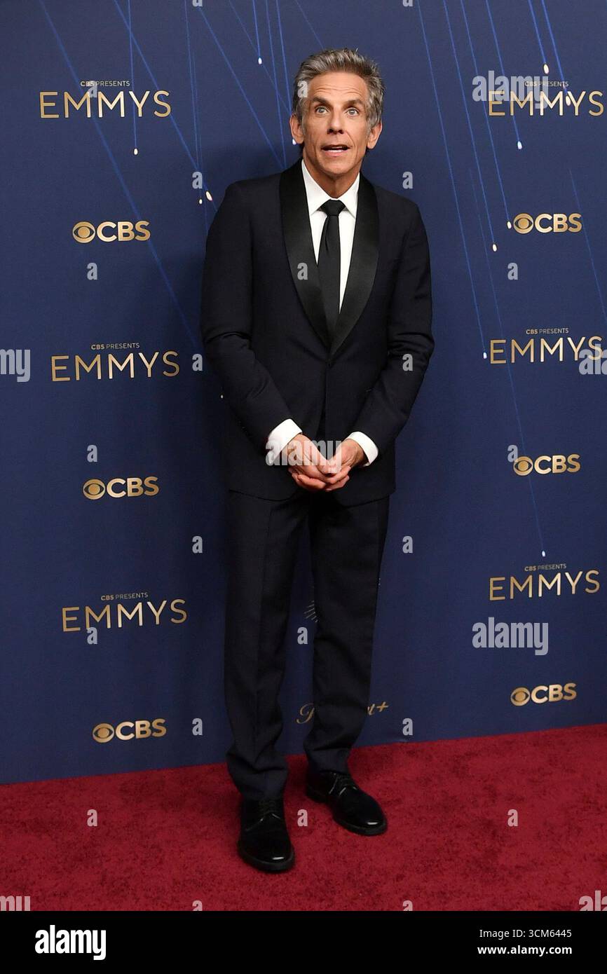 Ben Stiller arrives at the 77th Primetime Emmy Awards on Sunday, Sept ...