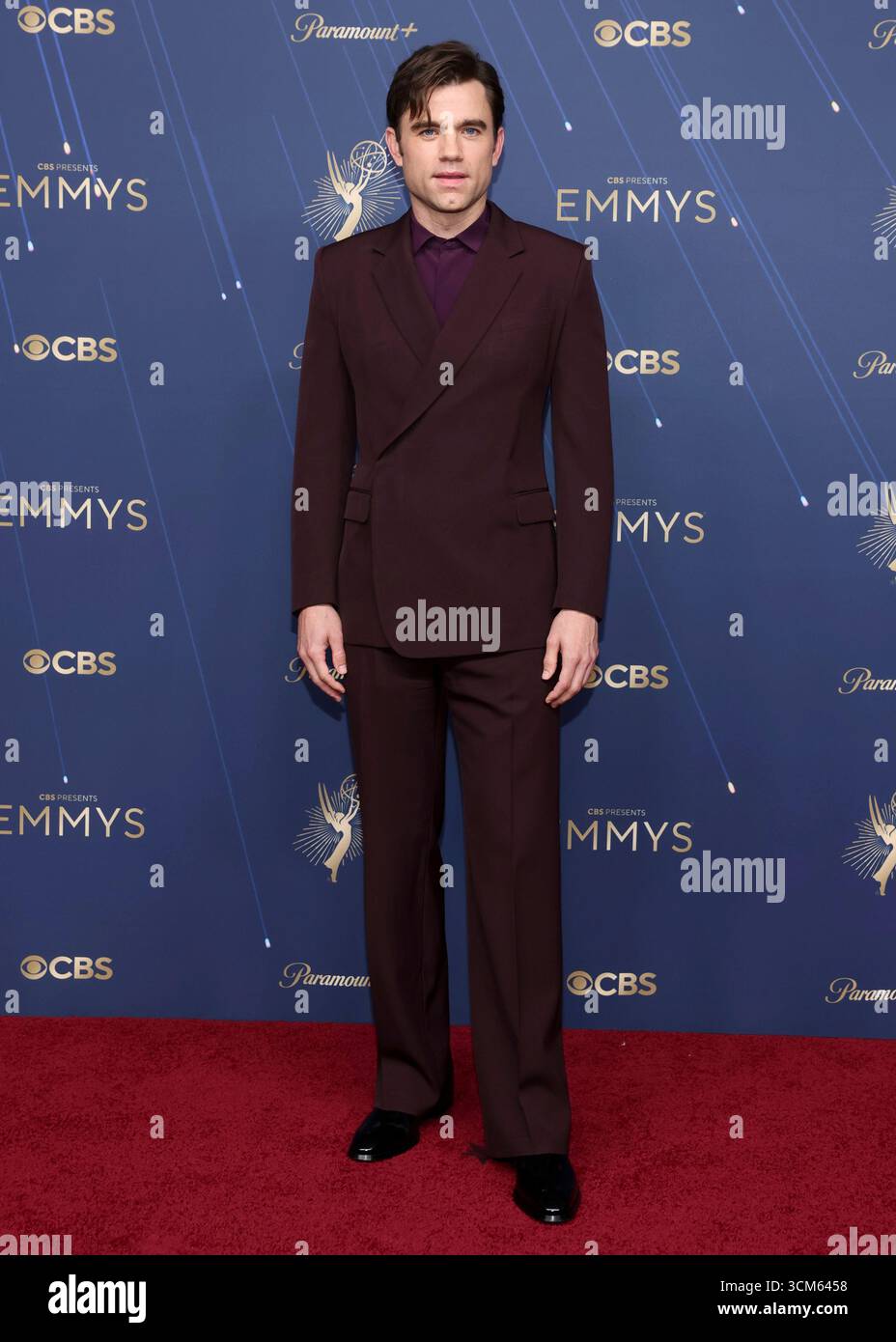 Patrick Ball arrives at the 77th Emmy Awards on Sunday, Sept. 14, 2025 at the Peacock Theater in ...