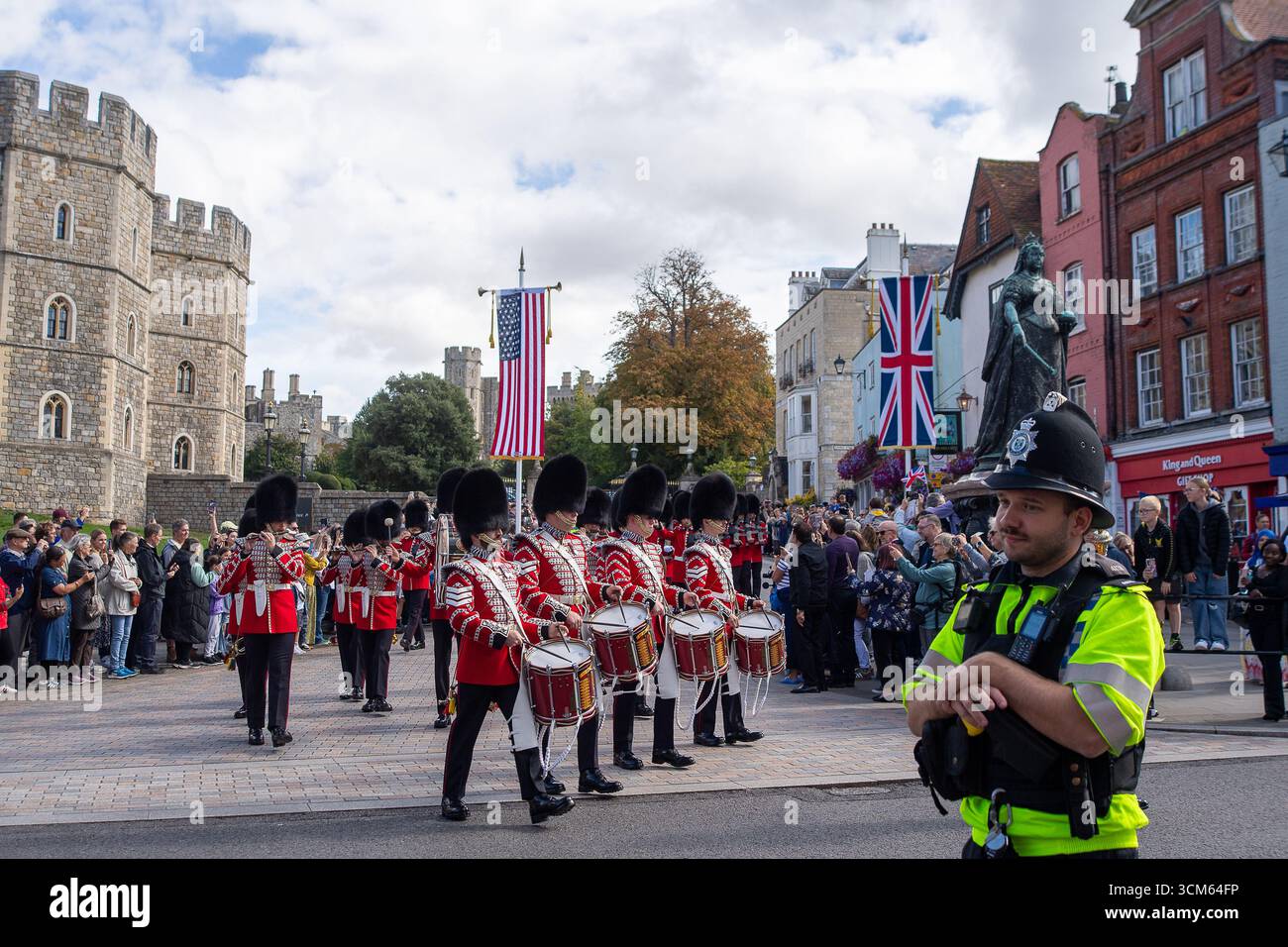 Windsor, Berkshire, UK. 13th September, 2025. The Changing of the Guard ...