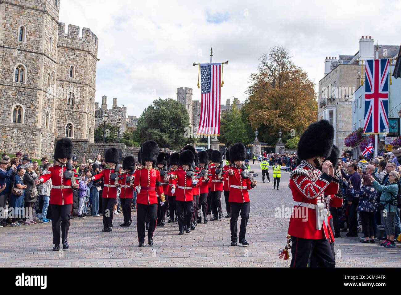 Windsor, Berkshire, UK. 13th September, 2025. The Changing of the Guard ...