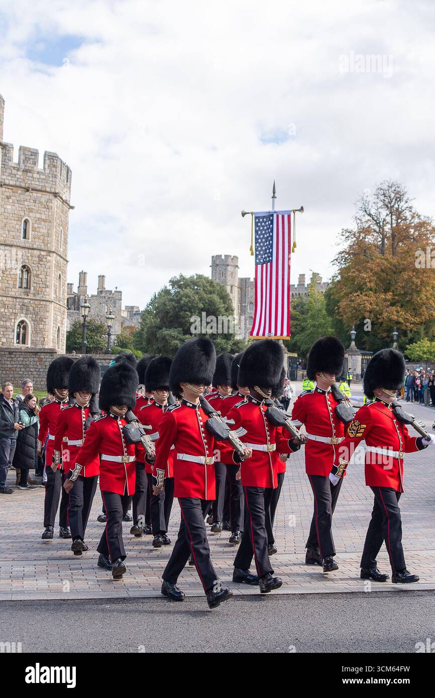 Windsor, Berkshire, UK. 13th September, 2025. The Changing of the Guard ...