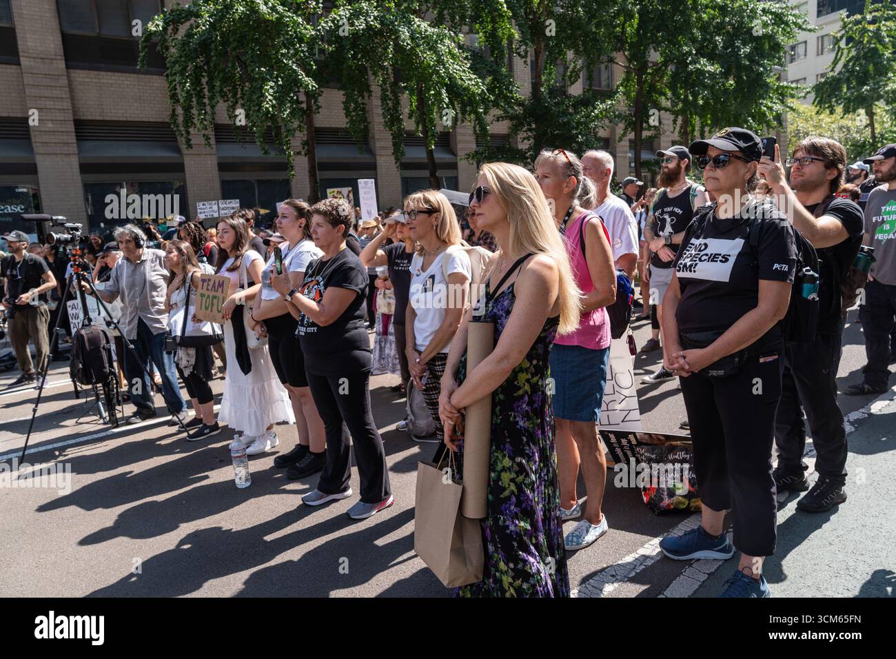 Hundreds of activists gathered for animal rights rally outside of ...