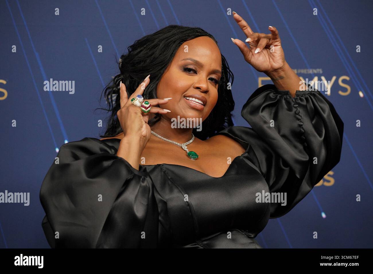 Natasha Rothwell arrives at the 77th Emmy Awards on Sunday, Sept. 14 ...