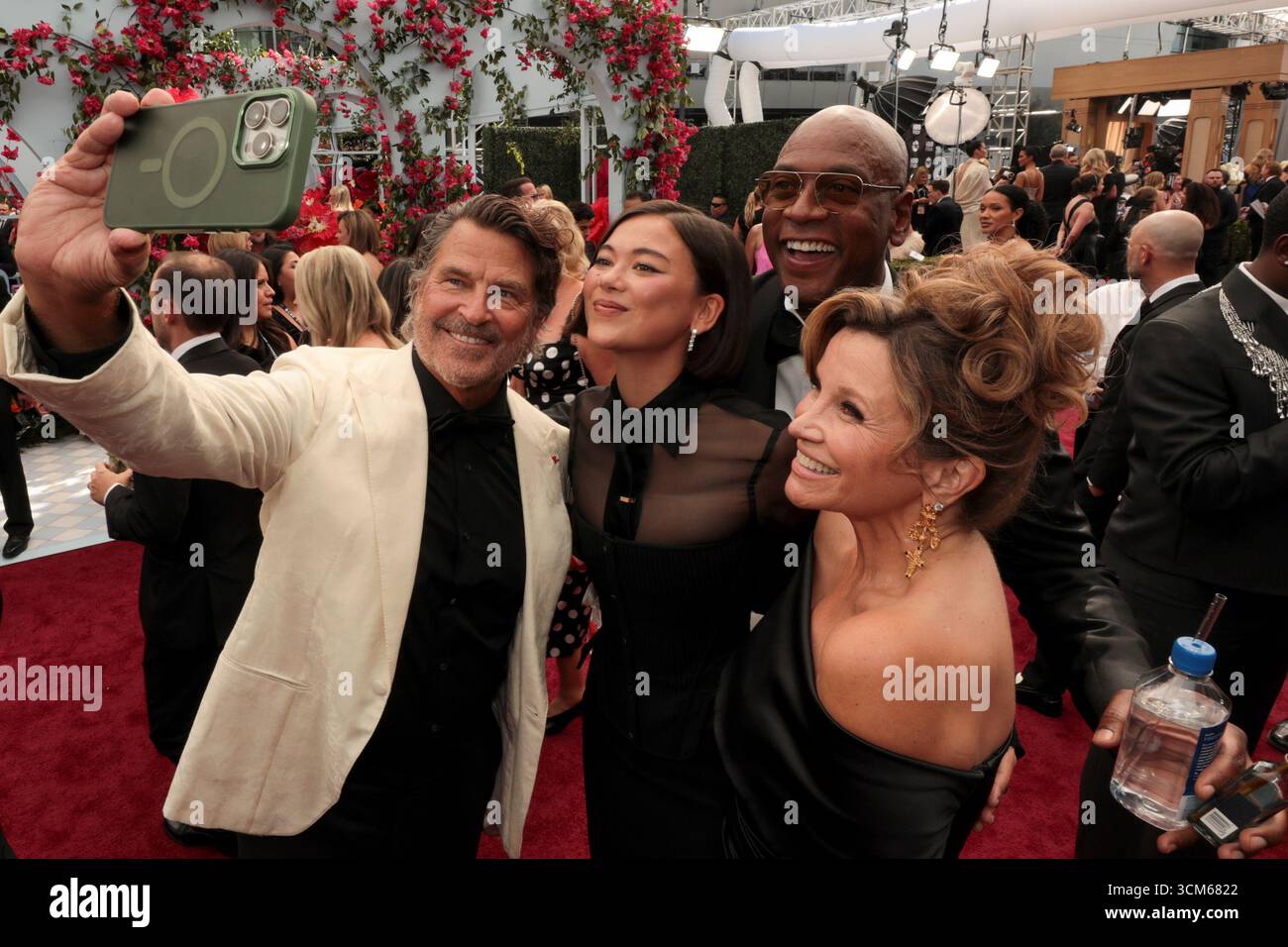 Ted McGinley, from left, Lukita Maxwell, Randall Winston and Gigi Rice ...