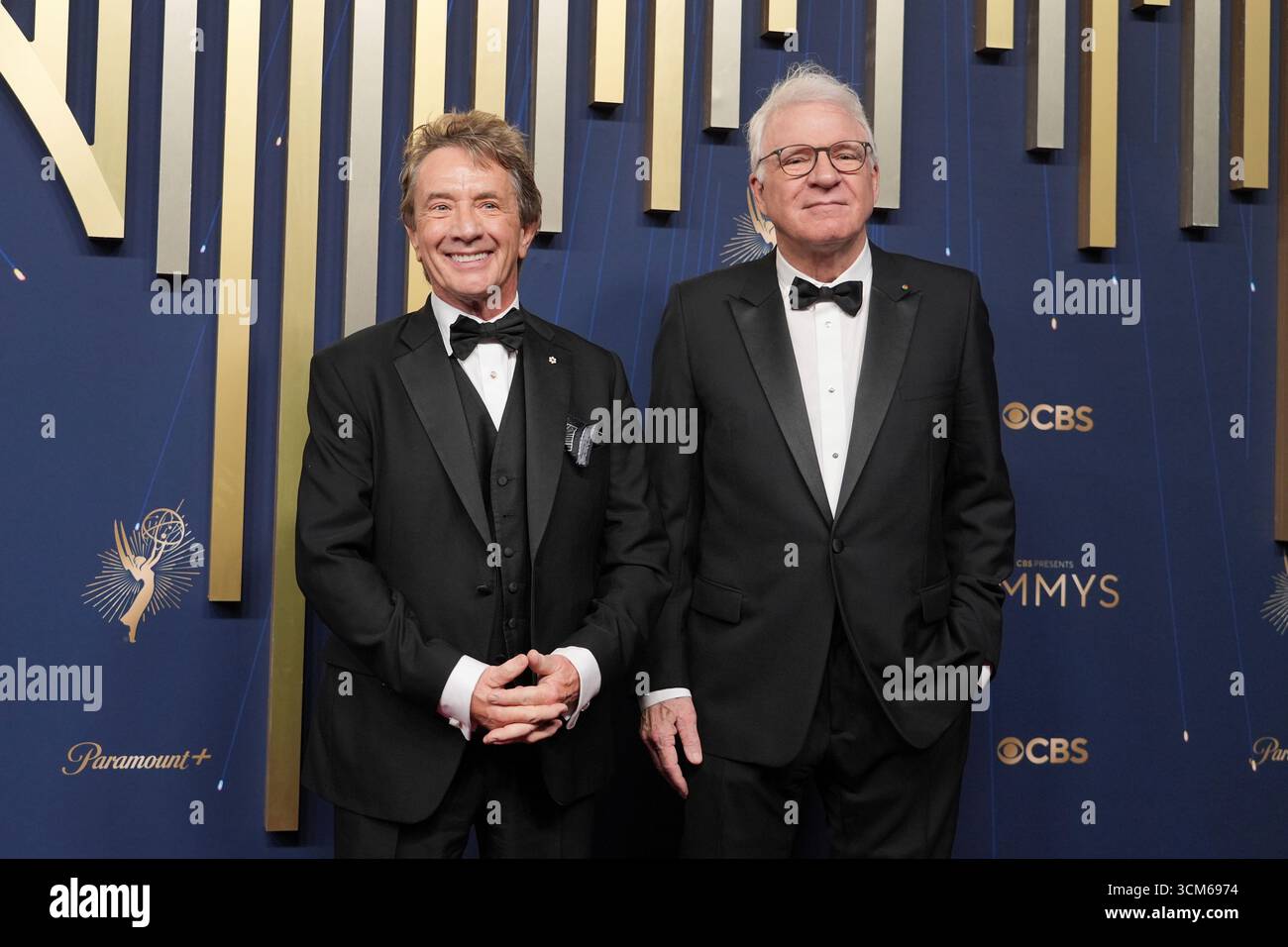 Martin Short, left, and Steve Martin arrive at the 77th Primetime Emmy ...
