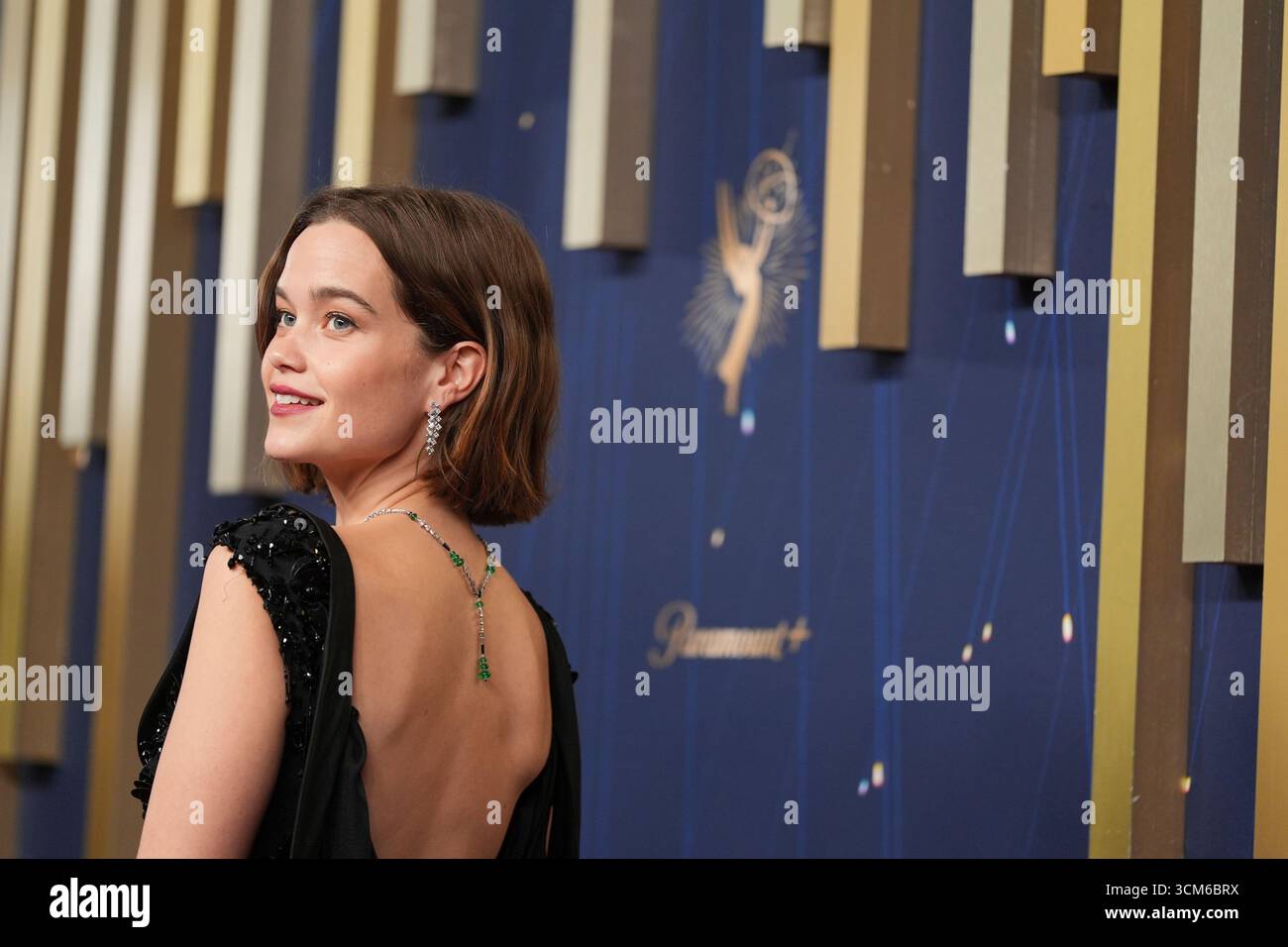 Sarah Catherine Hook arrives at the 77th Primetime Emmy Awards on ...