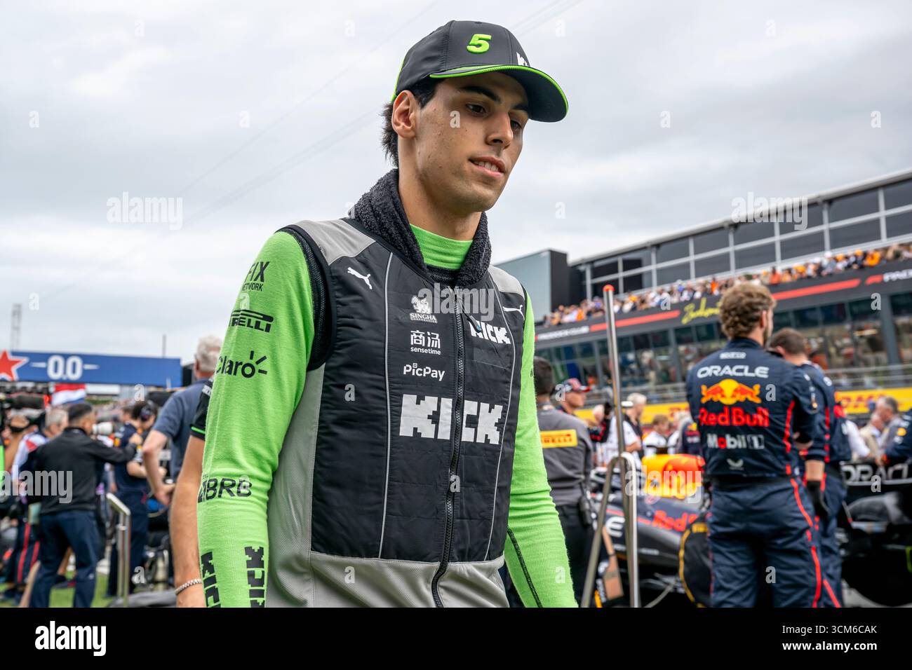 Zandvoort, Netherlands, 31 Aug 2025, Gabriel Bortoleto, from Brazil ...