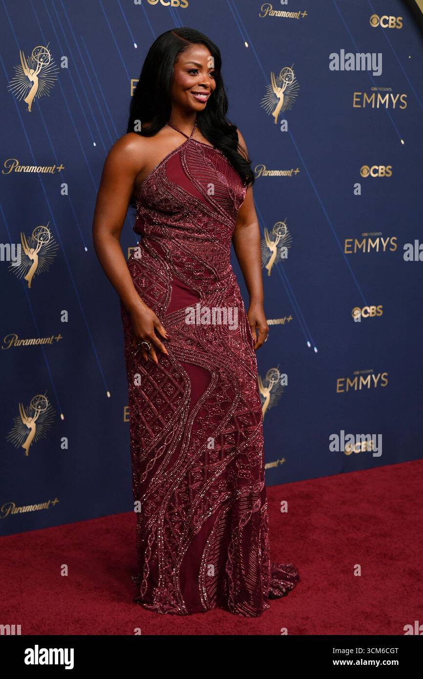 Janelle James arrives at the 77th Primetime Emmy Awards on Sunday, Sept ...
