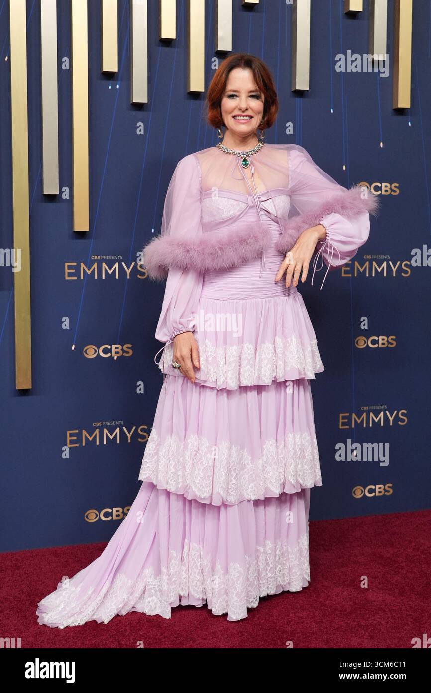 Parker Posey arrives at the 77th Primetime Emmy Awards on Sunday, Sept ...